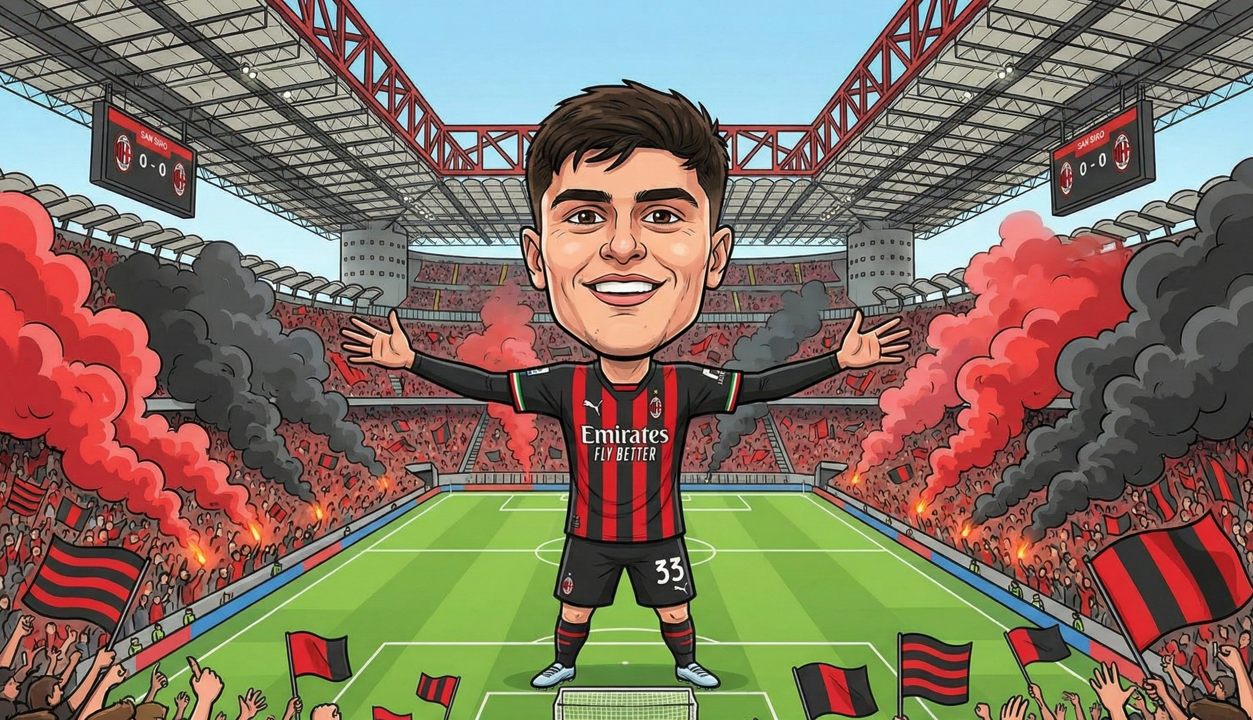 DIPAGARI SAMPAI 2030! Milan Tolak Rayuan Arsenal untuk Davide ...